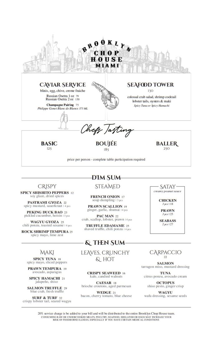 Brooklyn Chop House Miami - Best Steakhouse in Miami FL